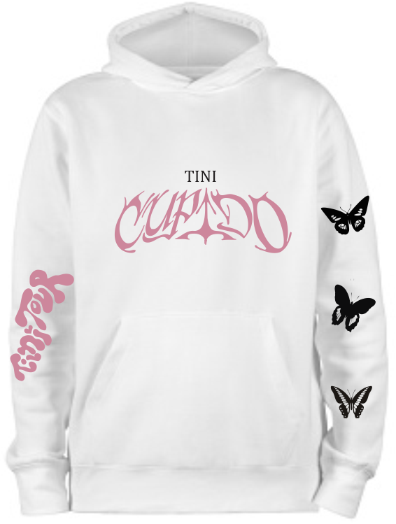 Sudadera TINI| Blanco| TINI Tour – Espaciogt