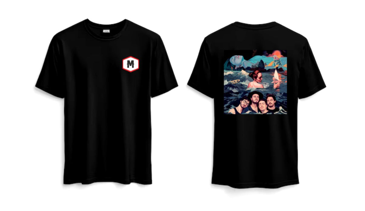 Playera negra | MORAT | Disco ADQA – Espaciogt